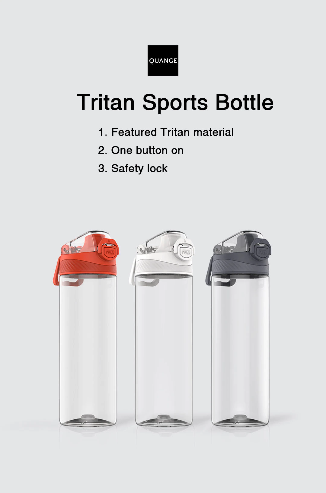 Quange Tritan Sports Bottle