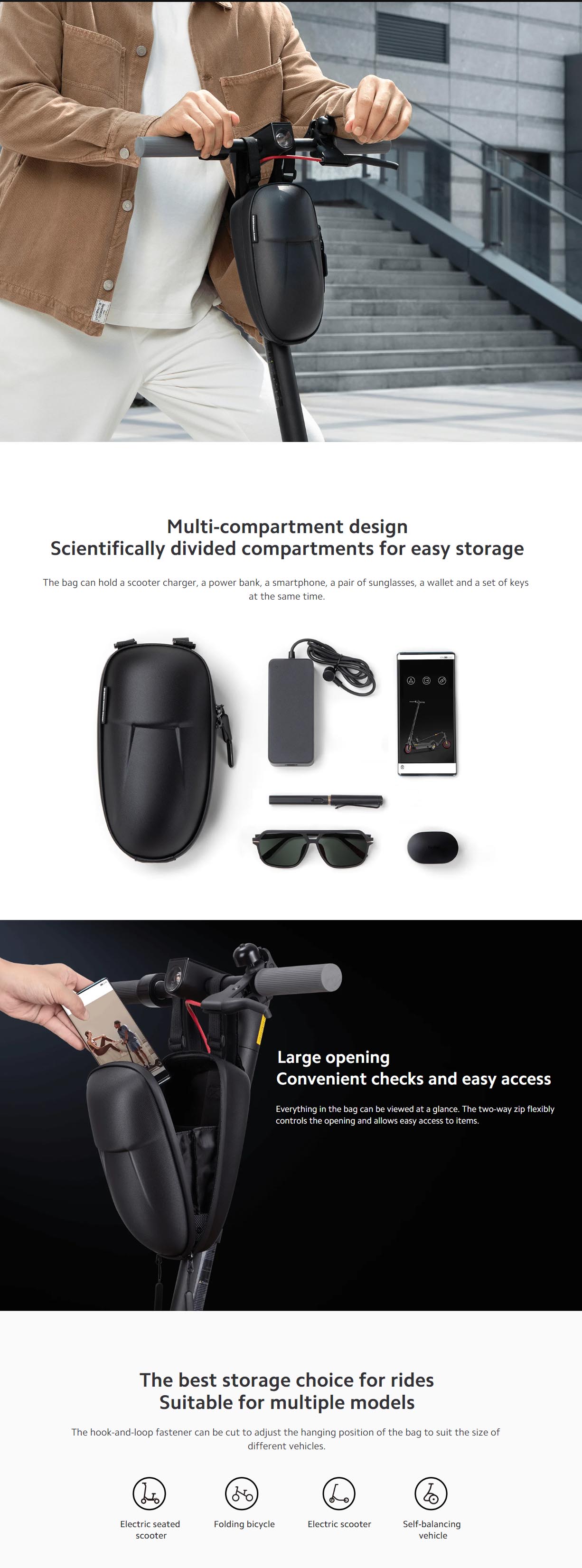 Xiaomi Electric Scooter Storage Bag @Rs 6,399