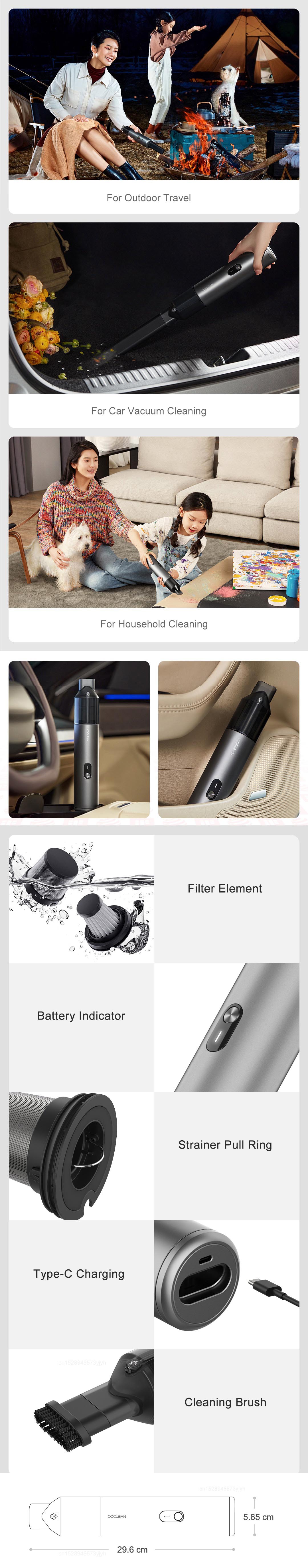 Cleanfly Portable Car Vacuum Cleaner C2 @Rs 13999