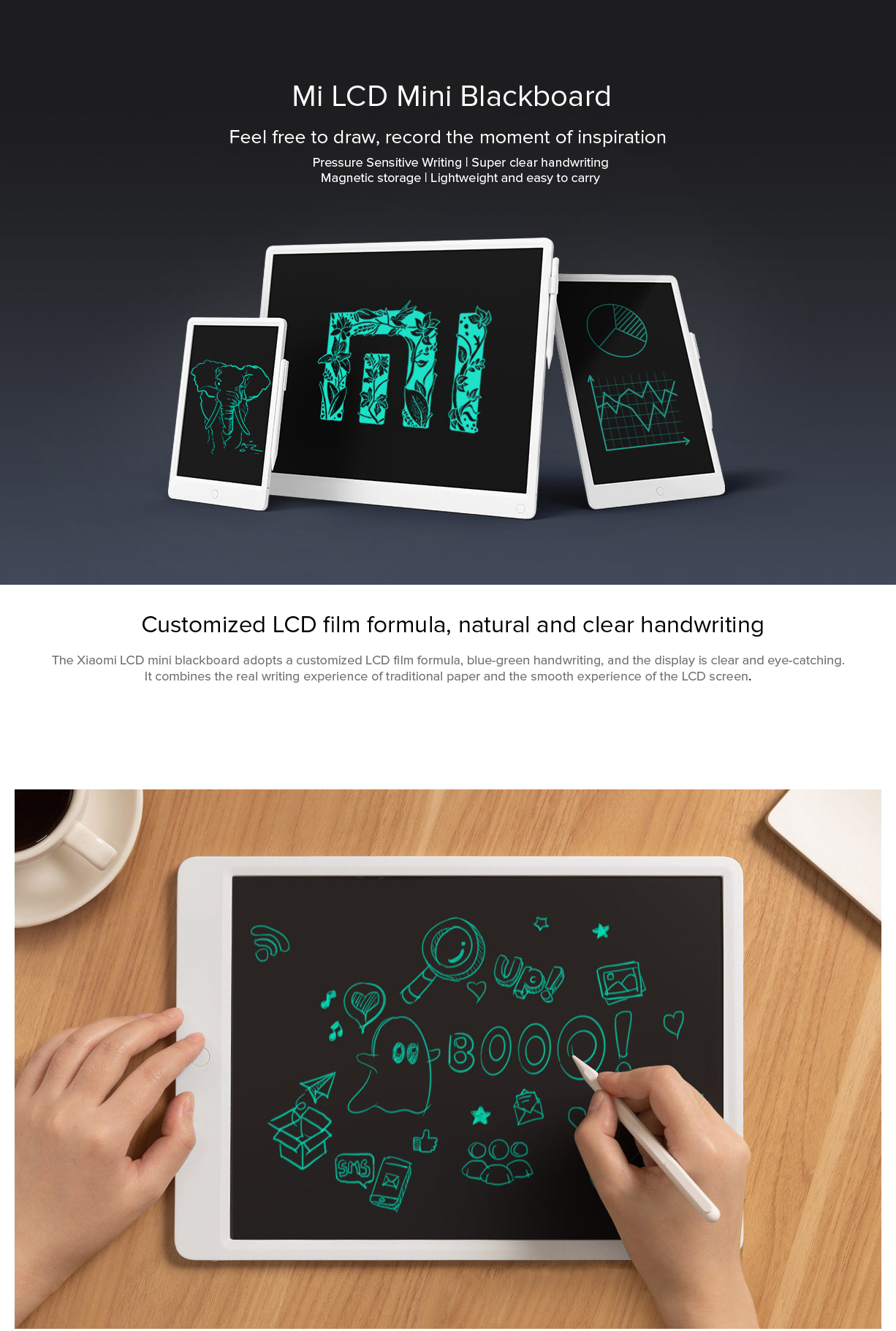 Mi LCD Mini Blackboard